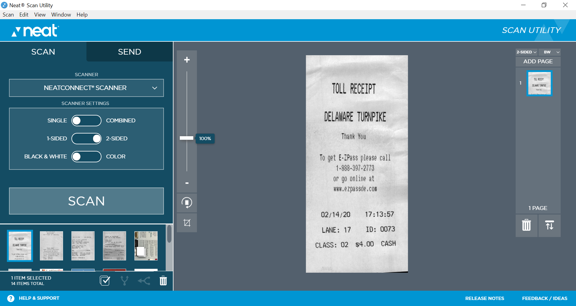 Neat Scan Utility - Combine or Separate Items After Scanning - Neat ...