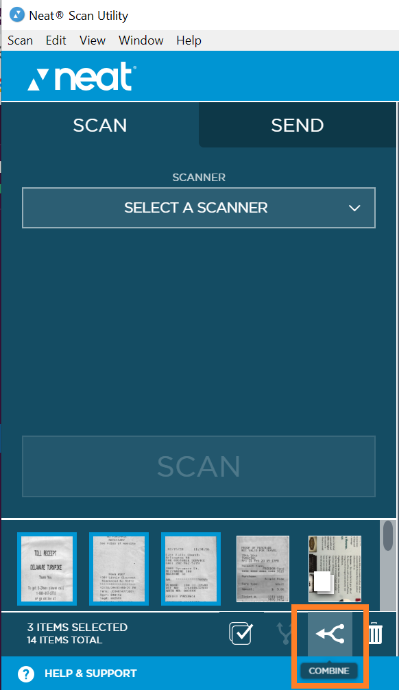 Neat Scan Utility - Combine or Separate Items After Scanning - Neat ...