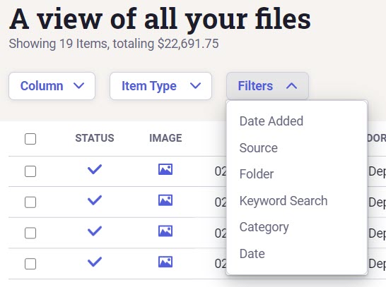 Items & Item Management in Neat - Neat HelpCenter