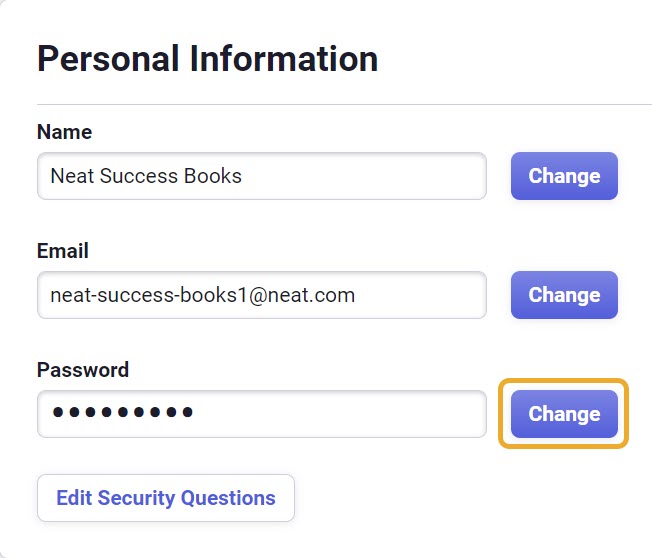 Logging into Neat - Neat HelpCenter