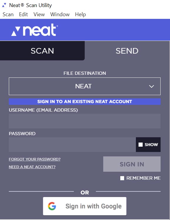 Neat Scan Utility FAQ - Neat HelpCenter