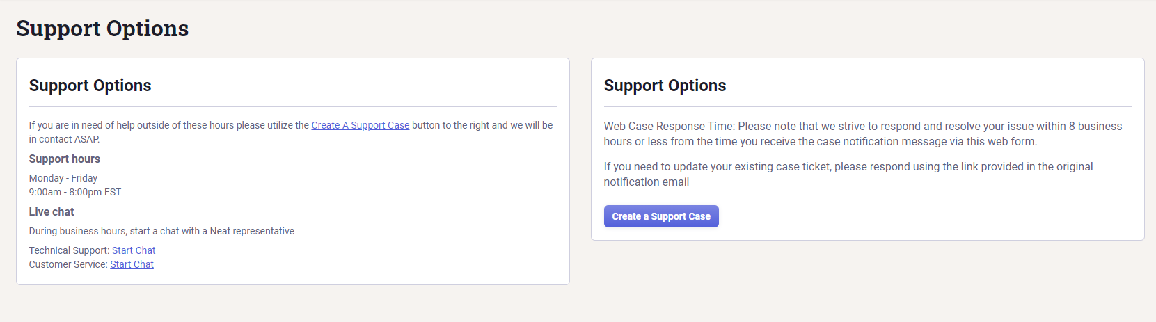 Manage your Subscription - Neat HelpCenter