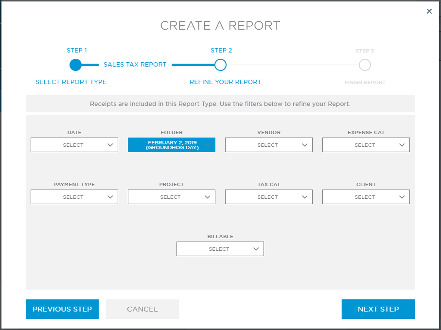 Classic Reporting in Neat - Neat HelpCenter