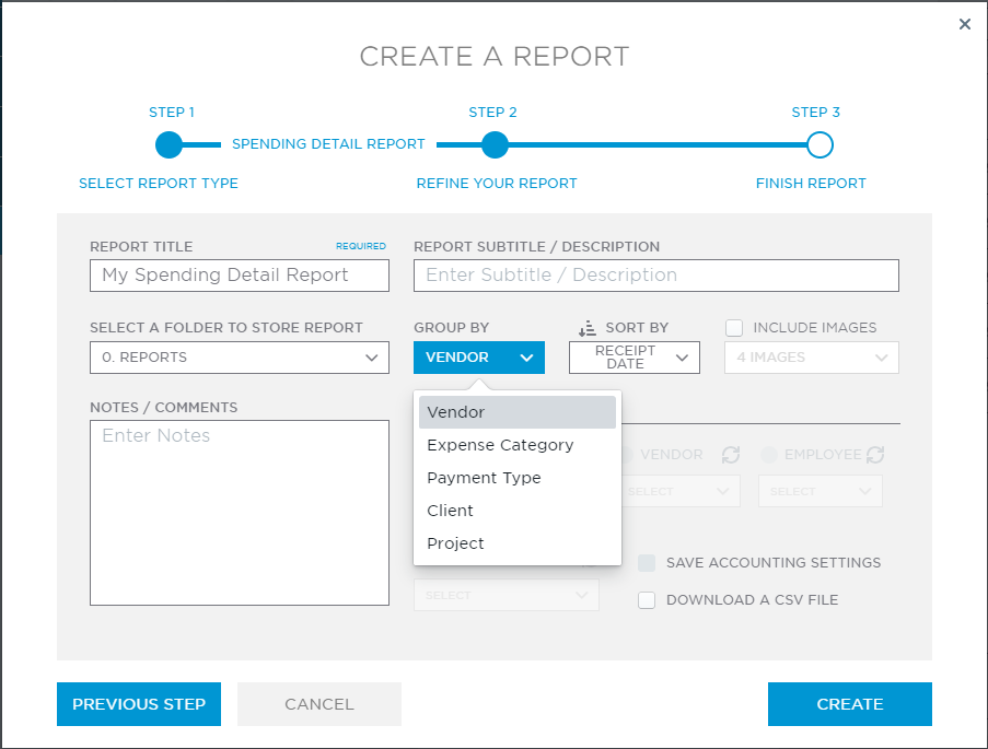 Classic Reporting in Neat - Neat HelpCenter