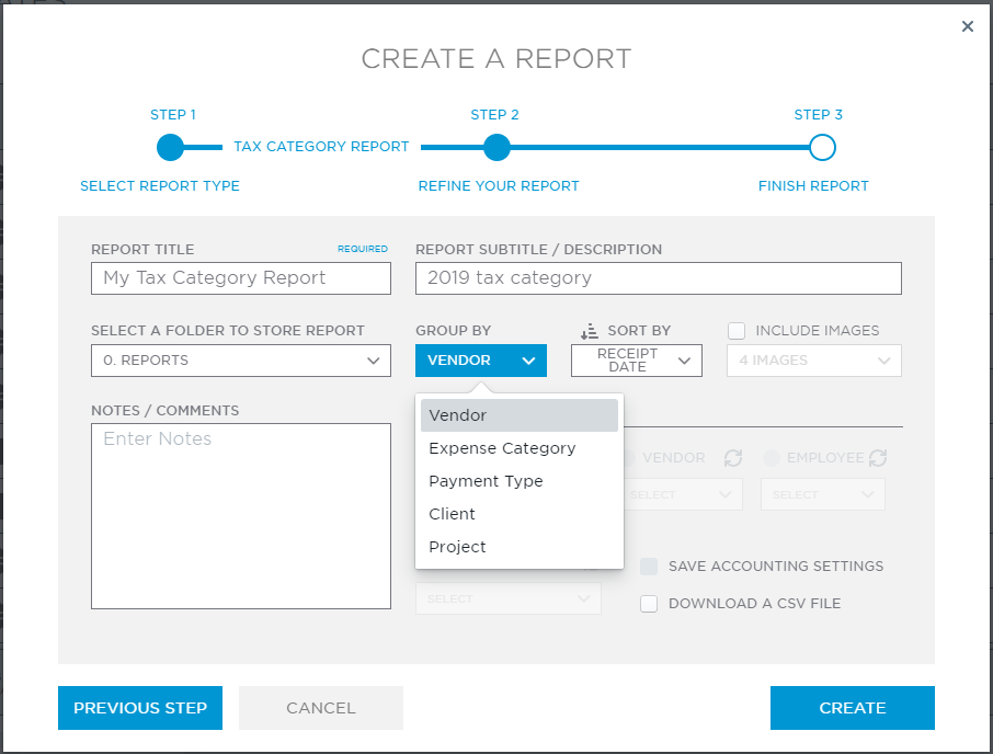 Classic Reporting in Neat - Neat HelpCenter